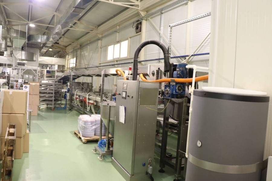 2016 OMIDI COMPLETE LINE FOR ROLLED CAKE | Food industry equipment | 1355