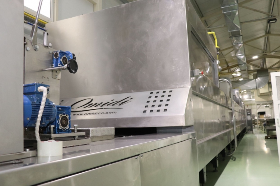 2016 OMIDI COMPLETE LINE FOR ROLLED CAKE | Food industry equipment | 1355