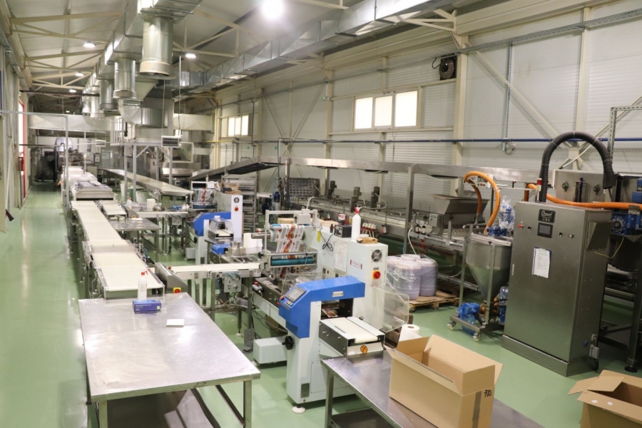2016 OMIDI COMPLETE LINE FOR ROLLED CAKE | Food industry equipment | 1355