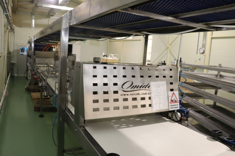 2016 OMIDI COMPLETE LINE FOR ROLLED CAKE | Food industry equipment | 1355