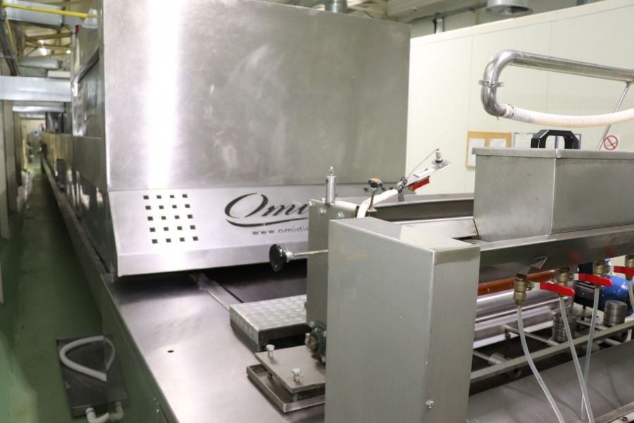 2016 OMIDI COMPLETE LINE FOR ROLLED CAKE | Food industry equipment | 1355