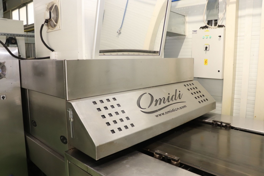 2016 OMIDI COMPLETE LINE FOR ROLLED CAKE | Food industry equipment | 1355